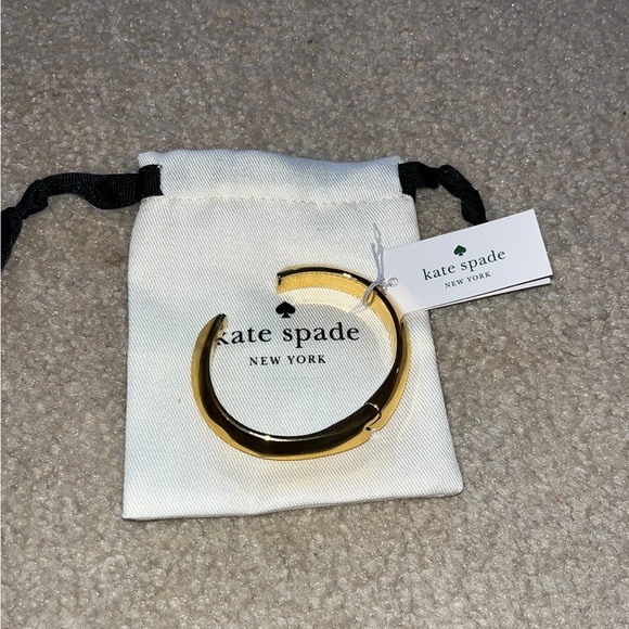 kate spade | Jewelry | Kate Spade Raise The Bar Cuff Hinged Bracelet ...